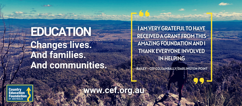 Donations-Make a Donation - Country Education Foundation of Australia (CEF)